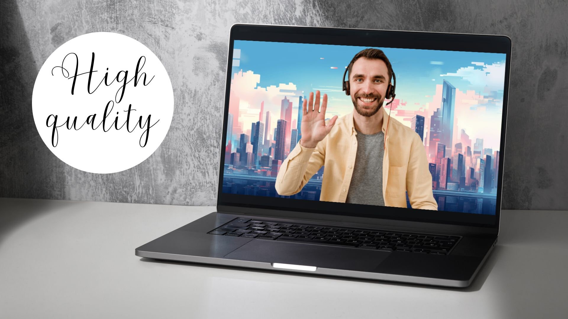 5 Pack Zoom Background, Cityscape Virtual Background, Zoom Meeting ...