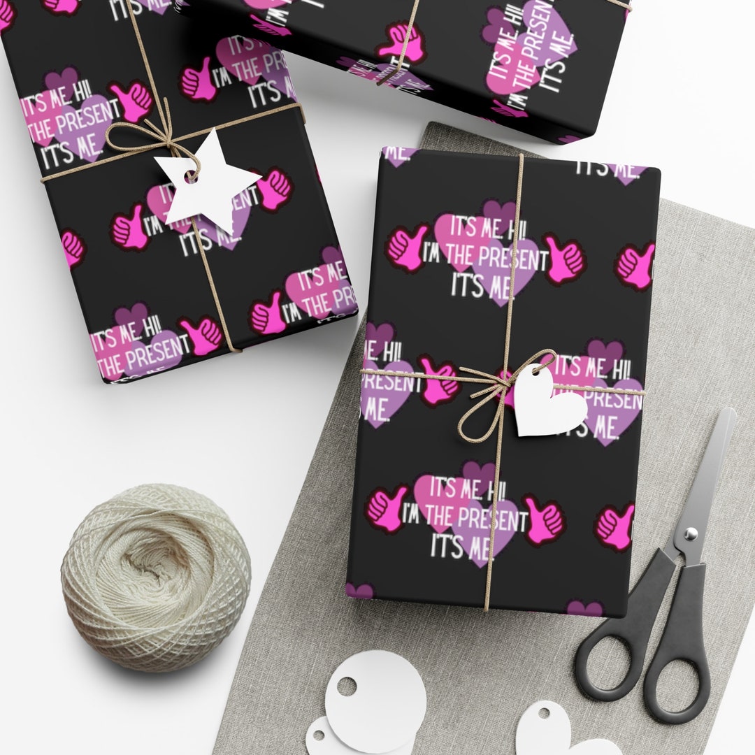 Taylor Swift Valentine's Day Wrapping Paper 'it's Me, Hi I'm the ...