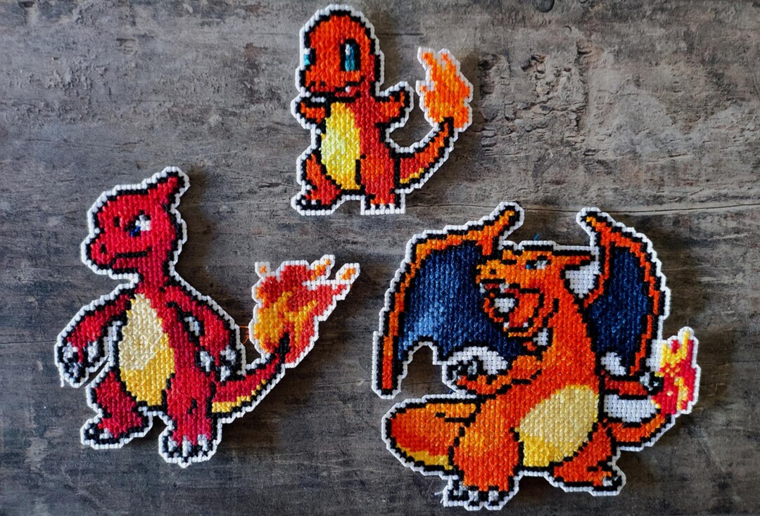 Magnet Charmander and Its Evolutions - Etsy
