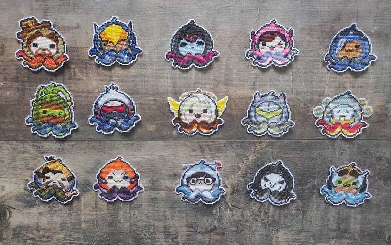 Overwatch-themed Pachimari Magnet - Etsy