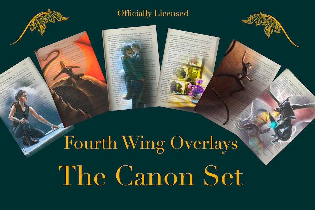 Fourth Wing Overlays - Etsy