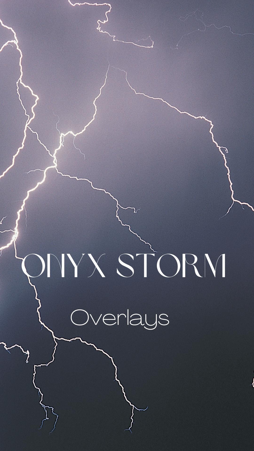 Onyx Storm Overlays - Etsy