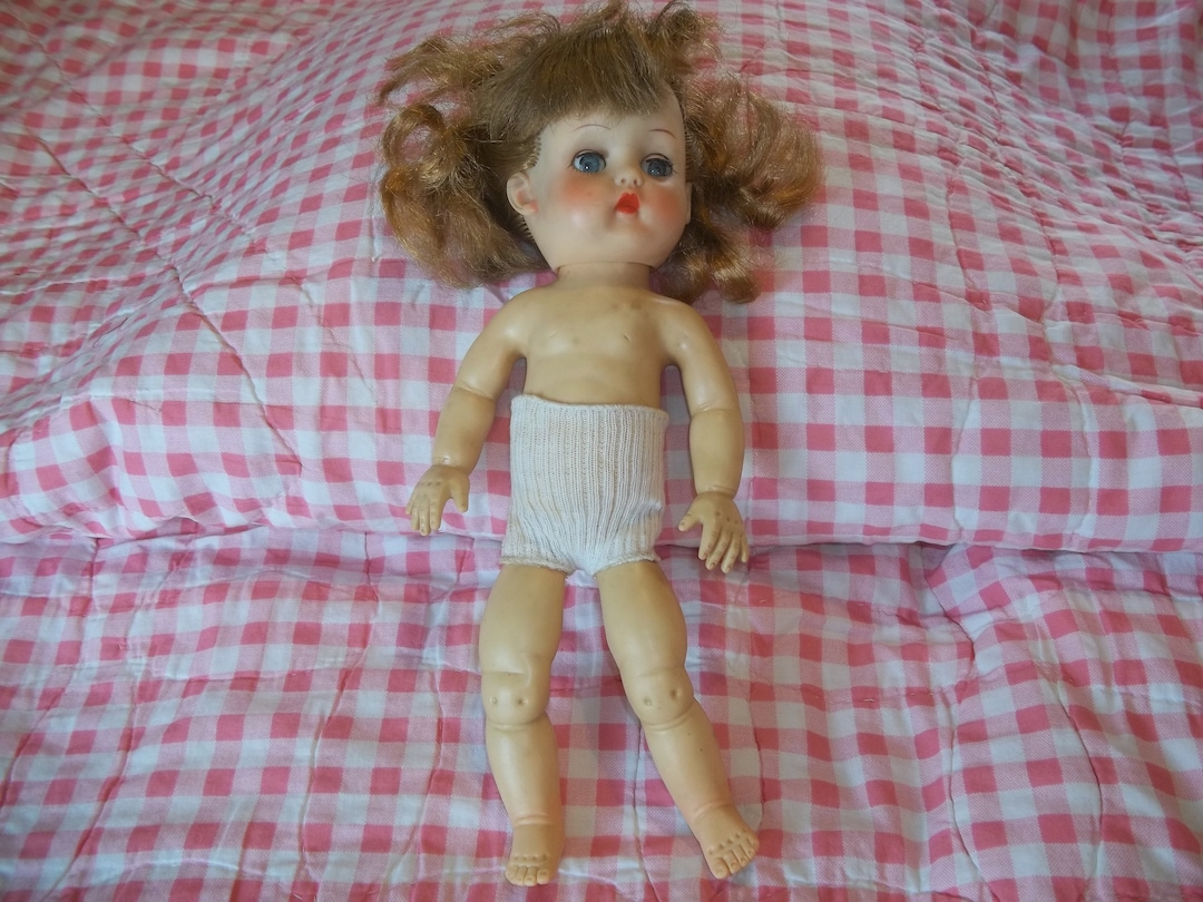 Horsman Ruthie Doll Stuffed Vinyl Number 21 Silky Rooted Hair Blue ...