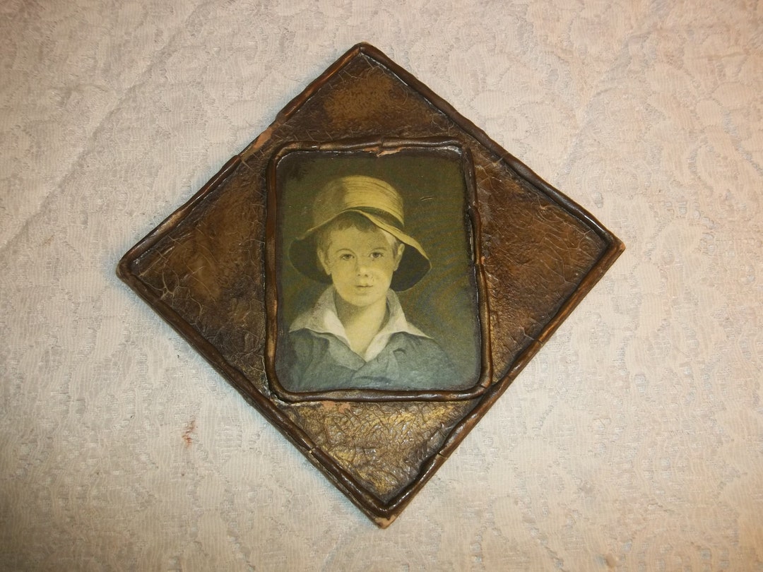 The Torn Hat by Thomas Sully Original on Wood Art Panel 1920 - Etsy