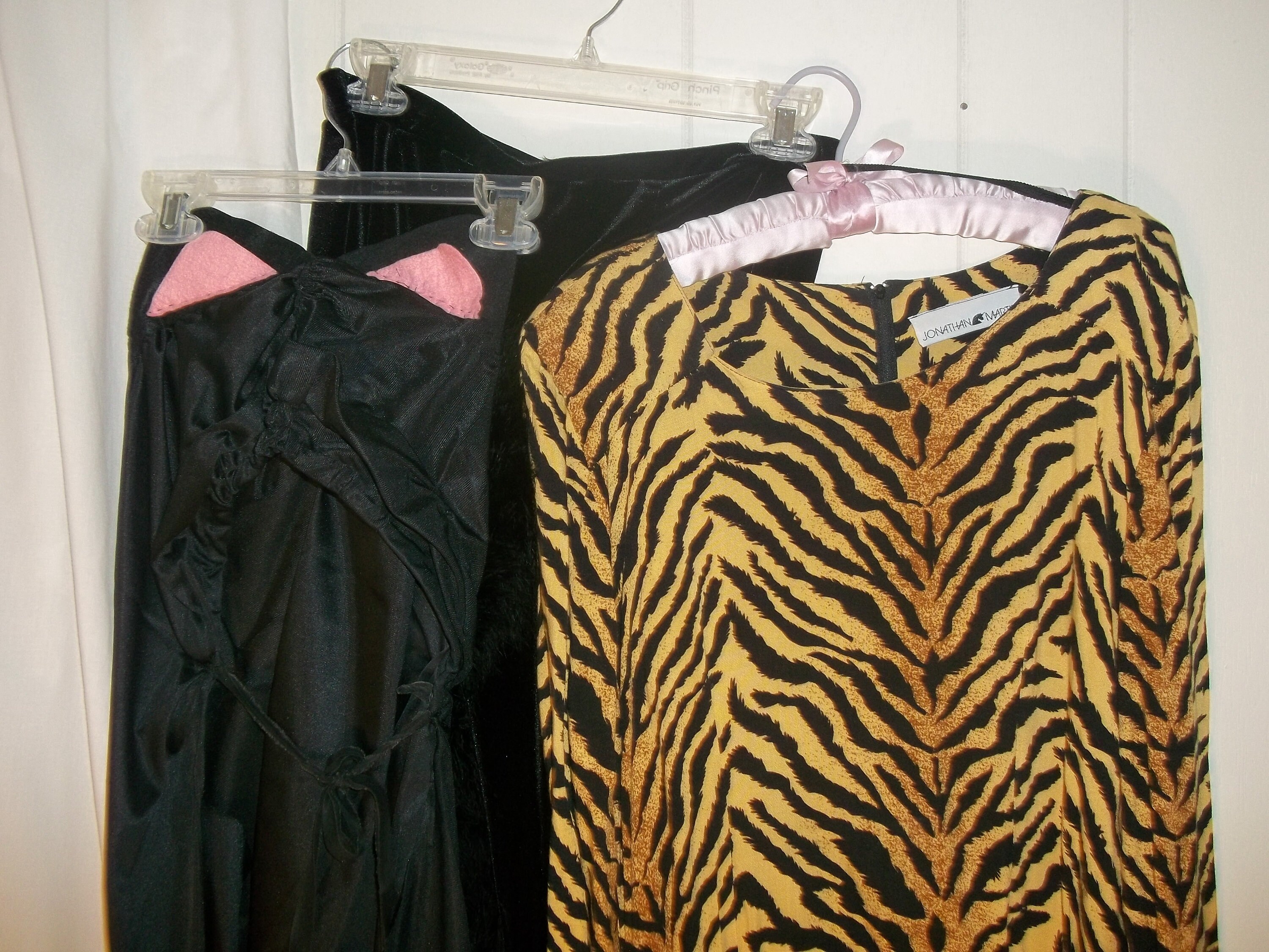 Vintage 4 Piece Classy Alley Cat Costume With Tail - Etsy