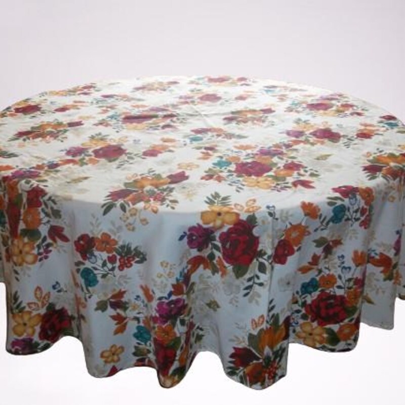 70 Inch Round Tablecloth - Etsy