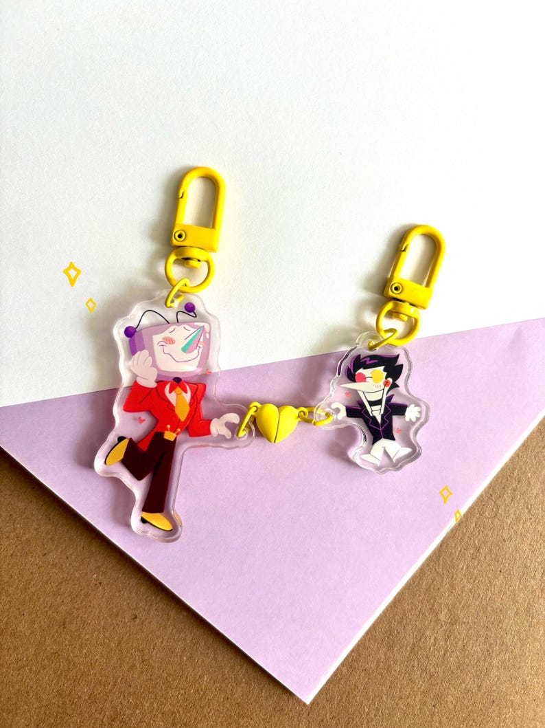 Divorcable Spamtenna Charms | 2.5 Inches and 1.5 Inch Acrylic Charms ...