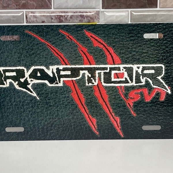 Ford Raptor License Plate Frame - Etsy