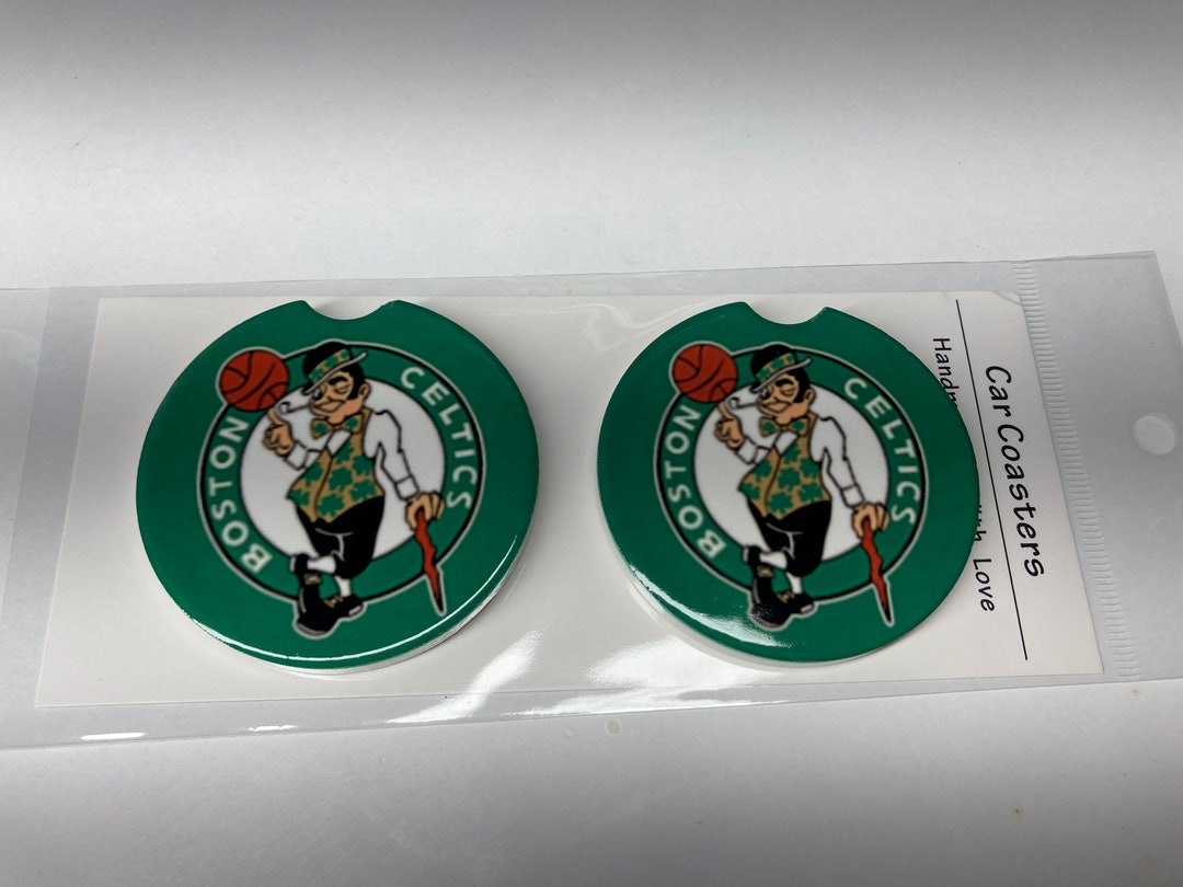 Boston Celtics Ceramic Car Coasters - Etsy