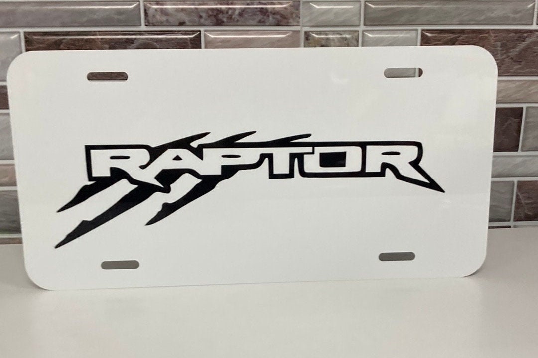 Ford Raptor License Plate - Etsy