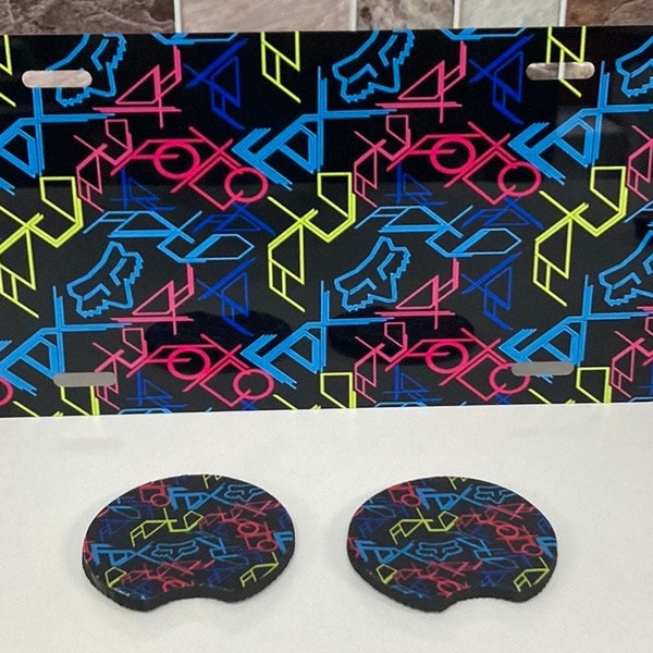 Fox Racing License Plate - Etsy