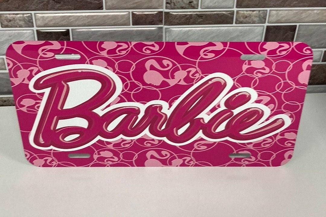 Barbie License Plate - Etsy