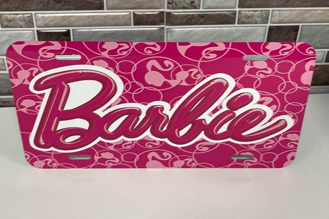 Barbie License Plate - Etsy