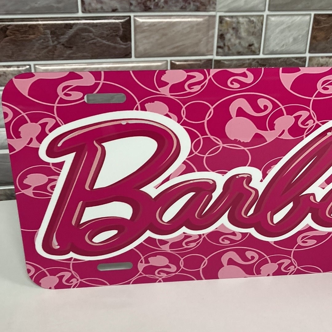 Barbie License Plate - Etsy