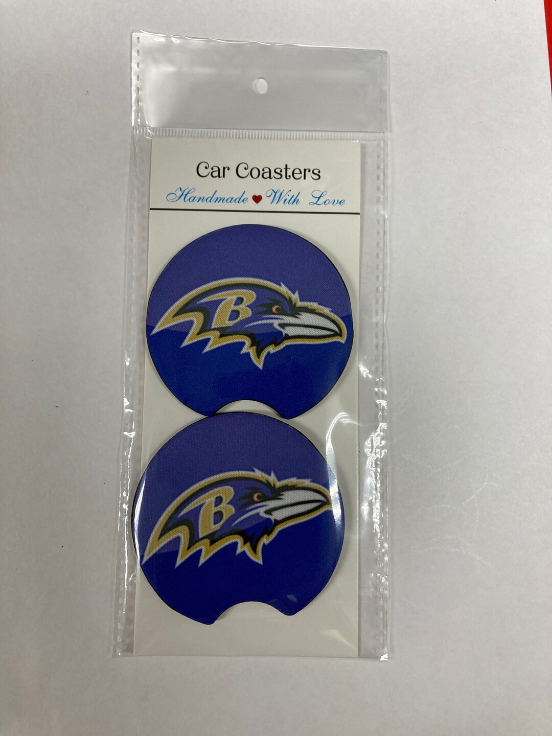 Baltimore Ravens Car Coasters - Etsy