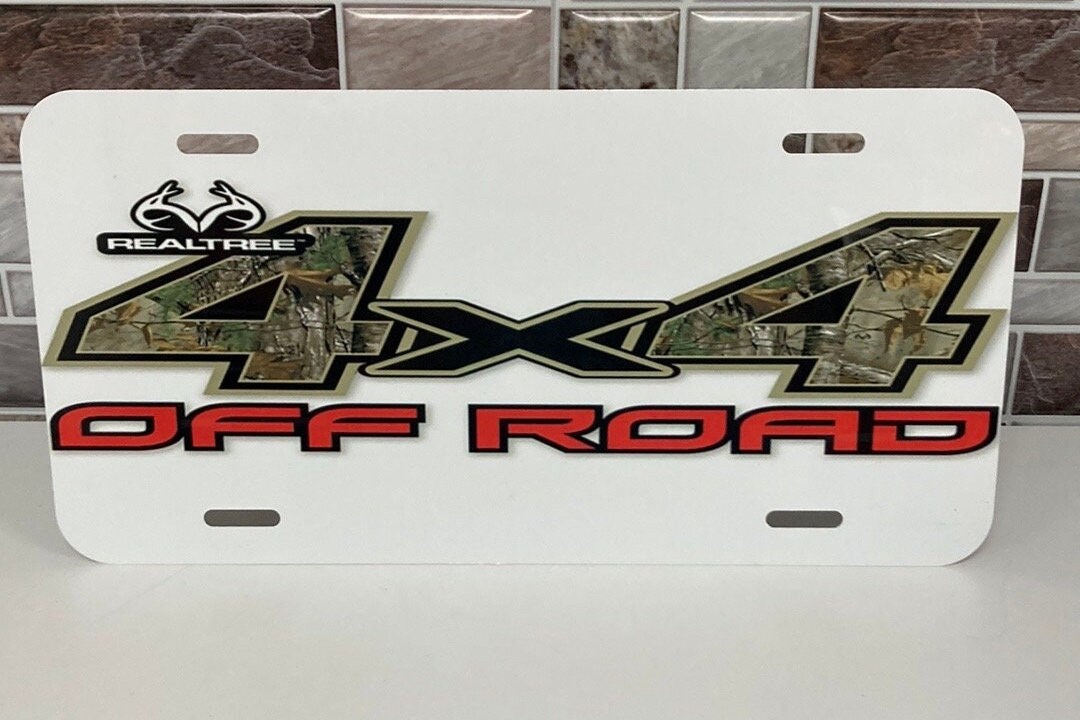 4x4 License Plate - Etsy