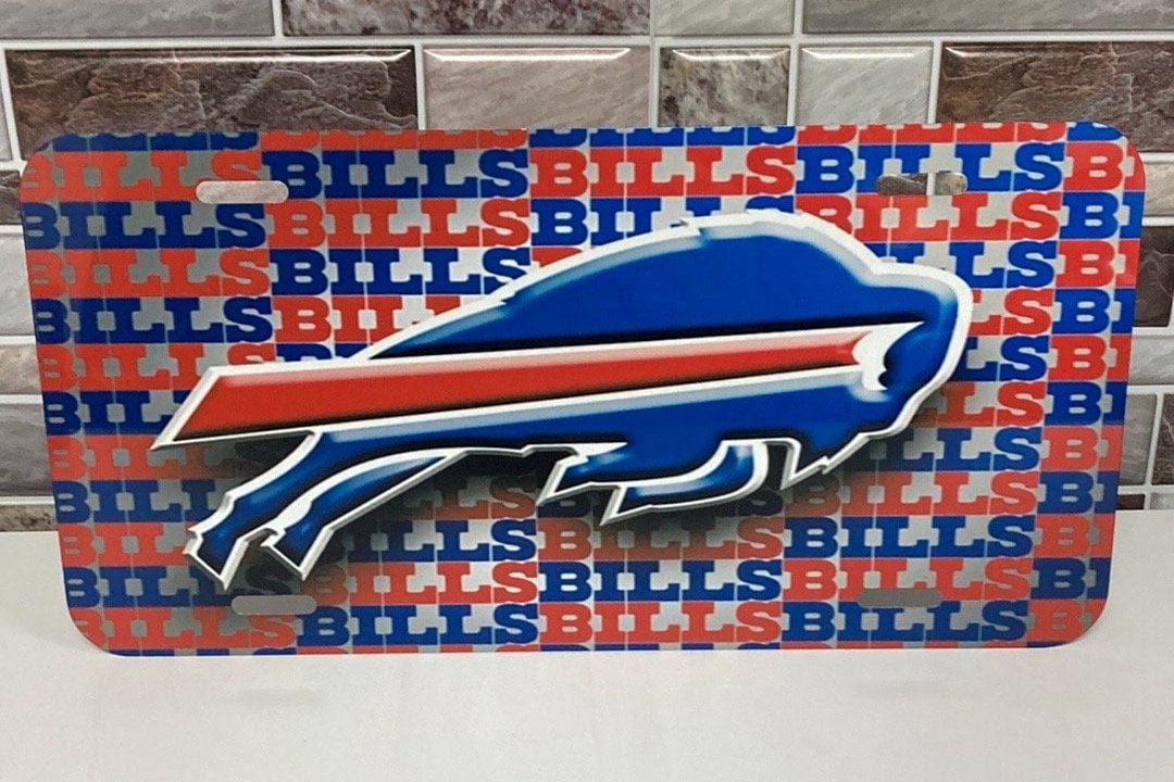 Buffalo Bills License Plate - Etsy