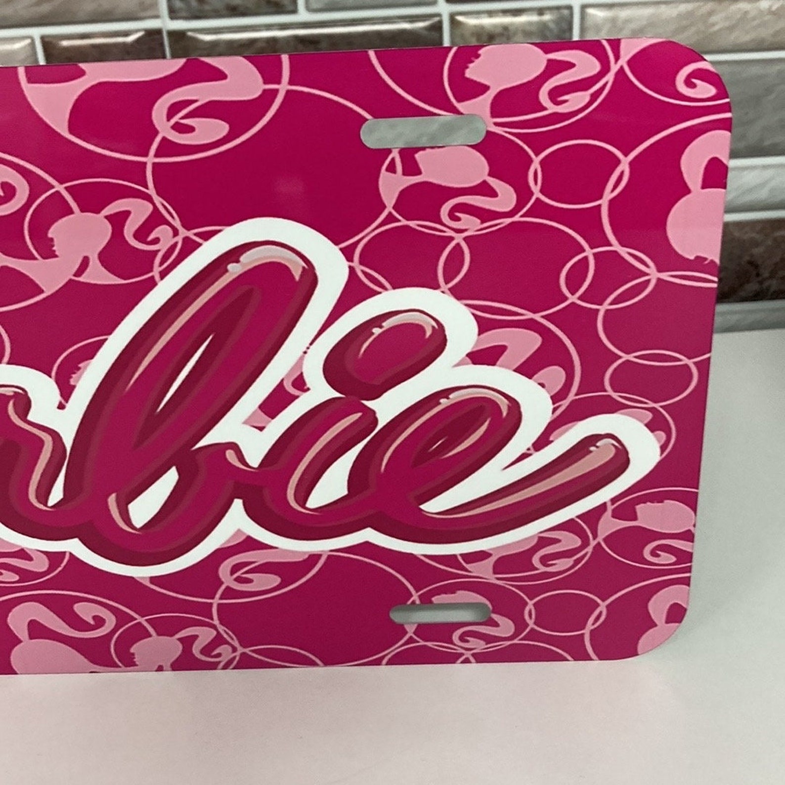 Barbie License Plate - Etsy