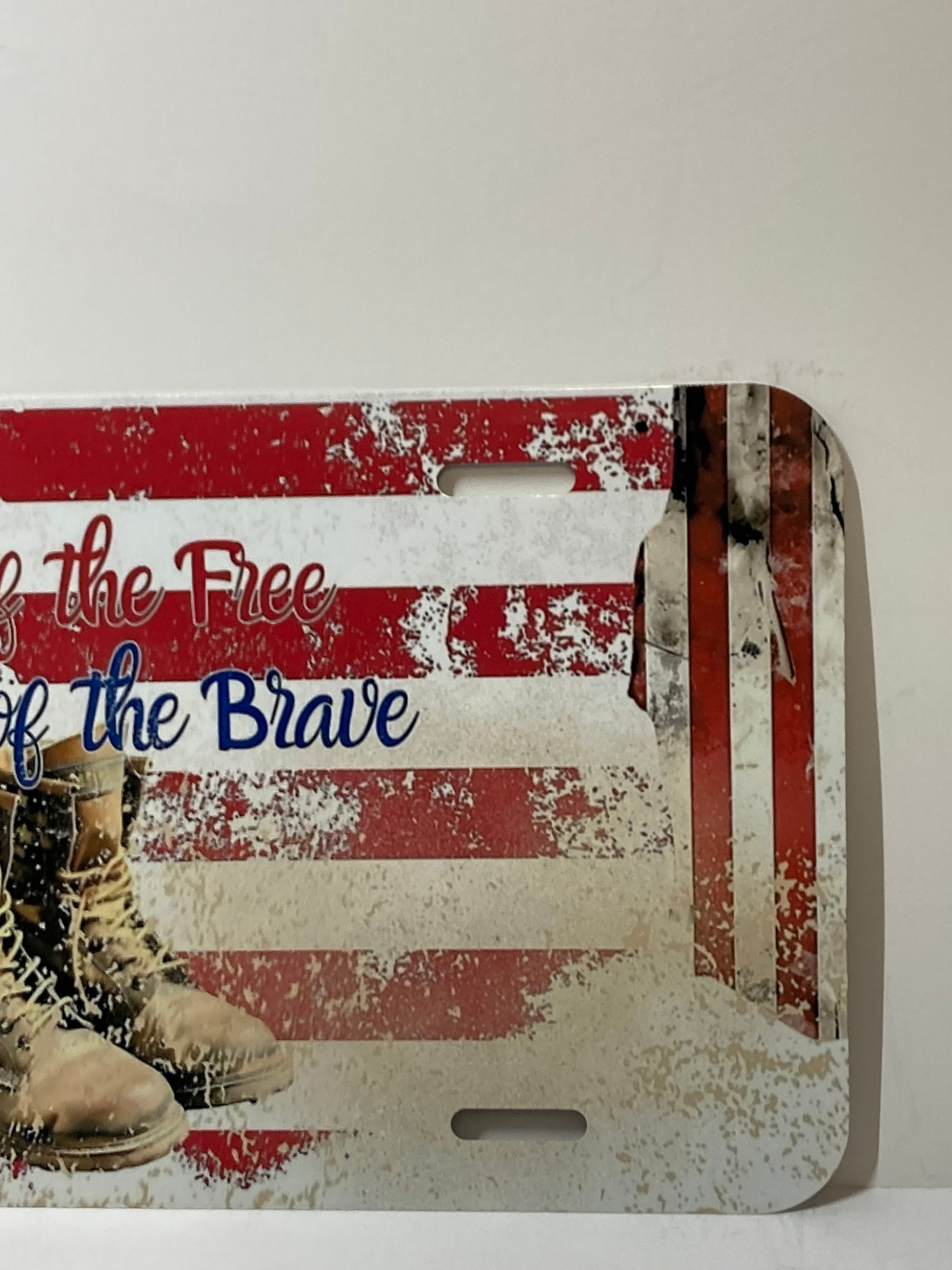 Military License Plate - Etsy