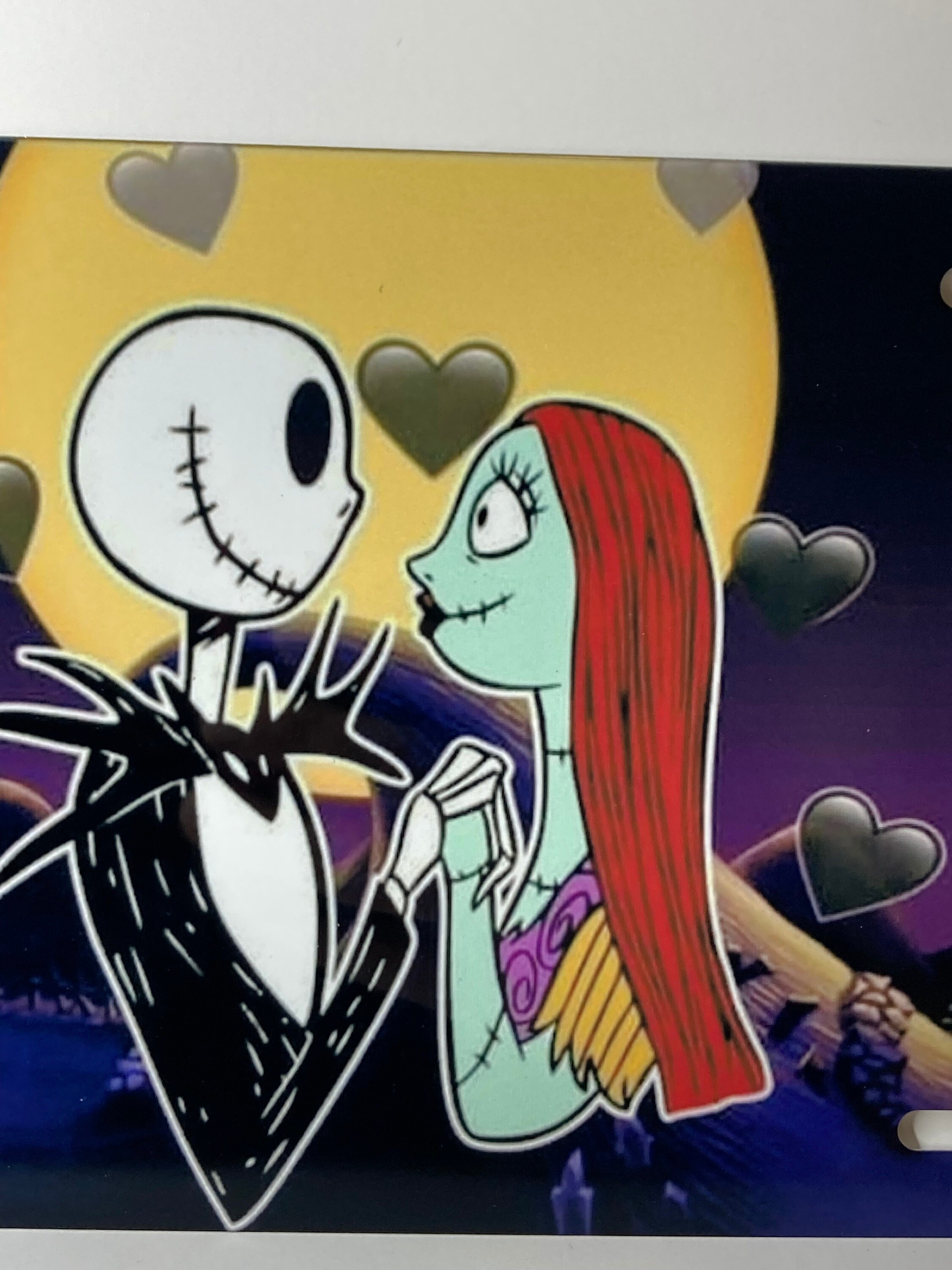 Jack and Sally License Plate - Etsy