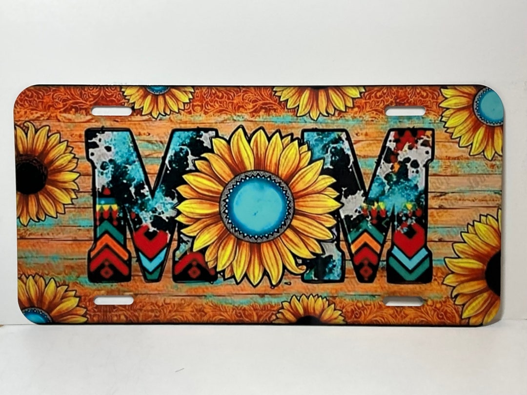 Mom License Plate - Etsy