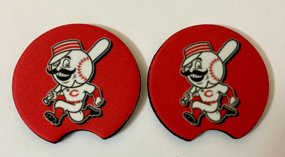 Cincinnati Reds Car Coasters - Etsy
