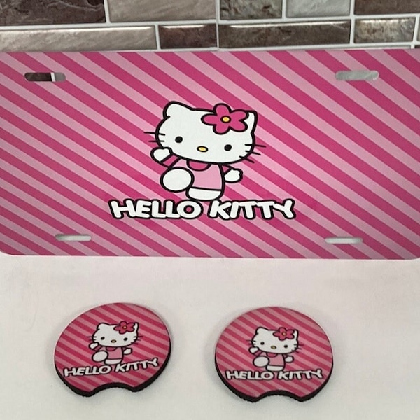 Kitty License Plate - Etsy