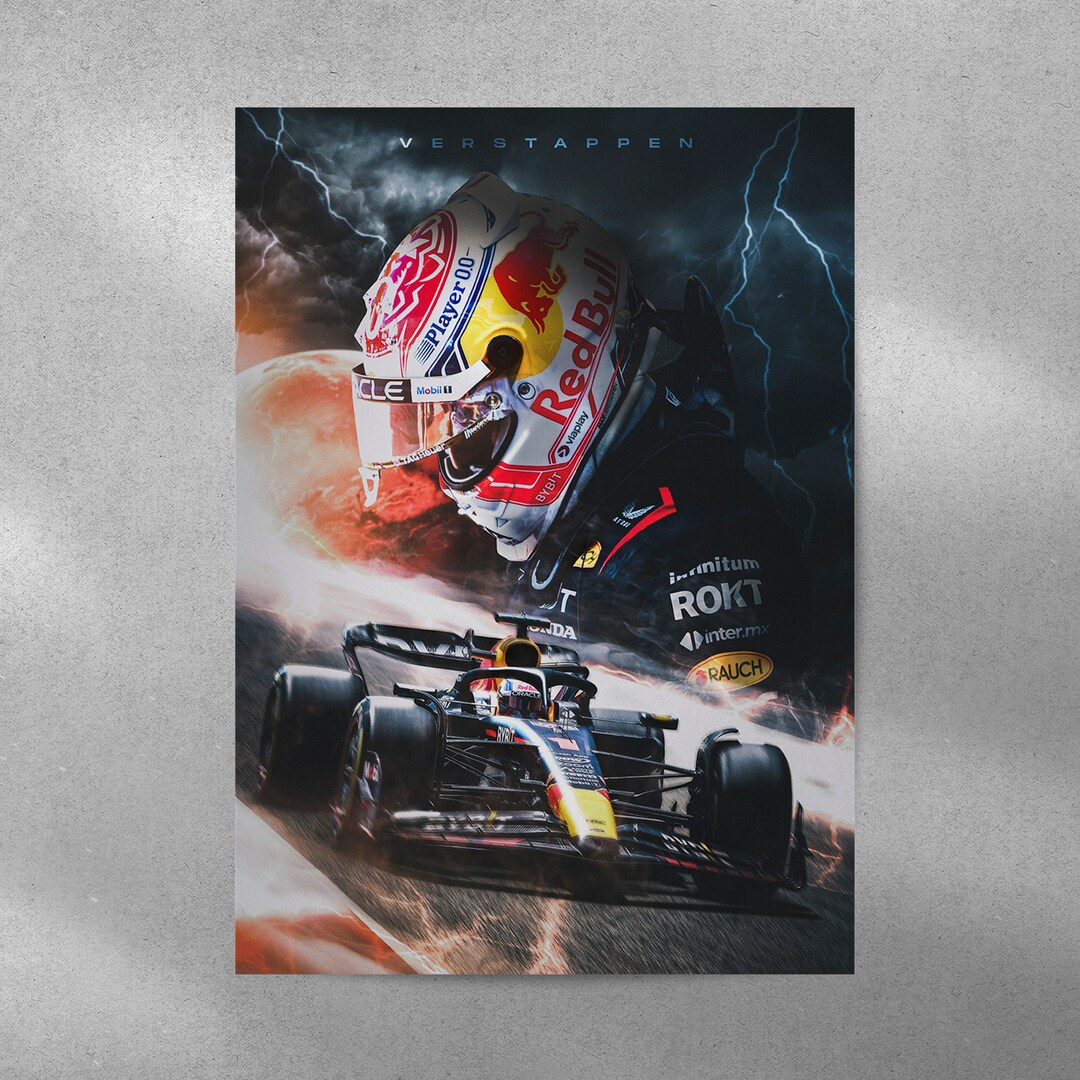 Max Verstappen Monoco Race Special Digital Poster - Etsy
