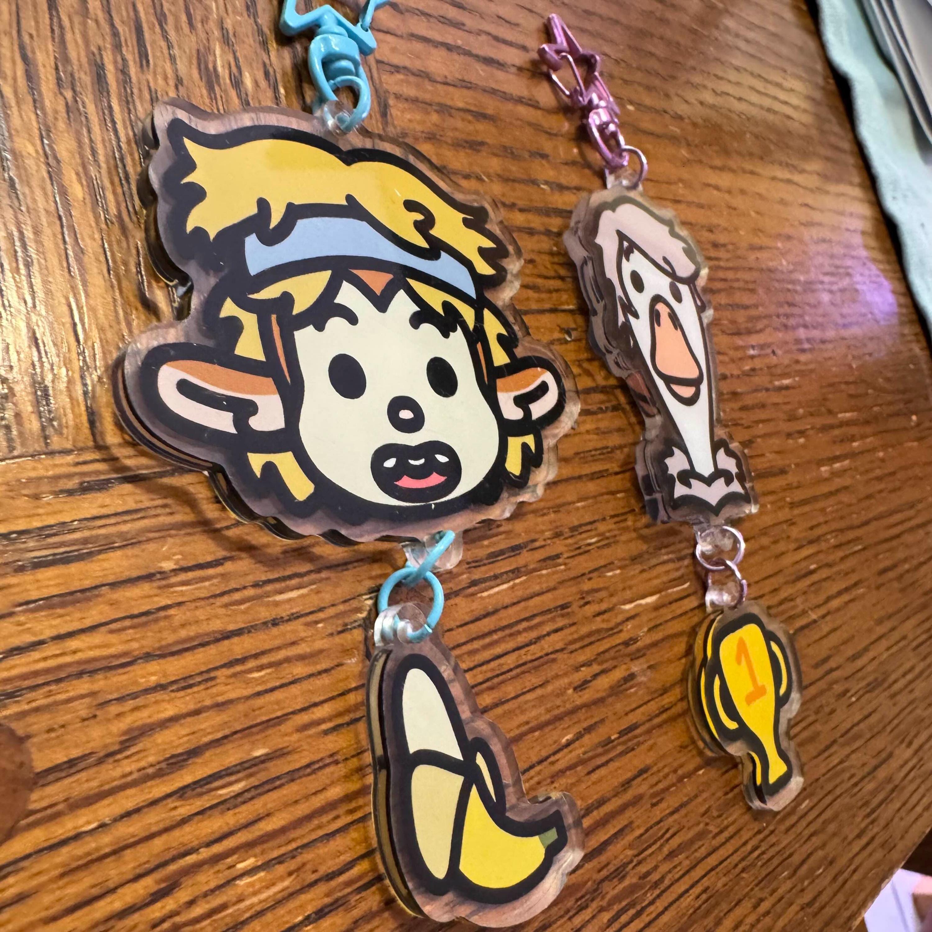 Matt & Bird Break Loose Connected Keychains - Etsy