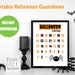 Printable Halloween Countdown Instant Download 8x10 and - Etsy