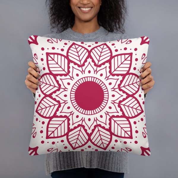 Mandala Pillow - Etsy