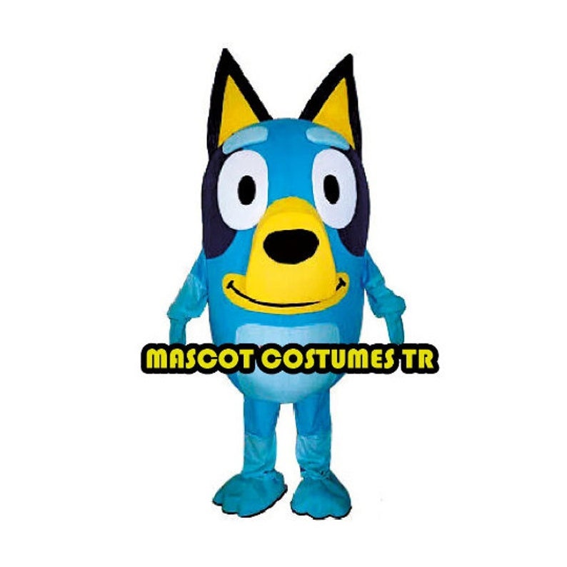 Bluey , Bingo Mascot Costume, Blue Heeler Mascot Costume, Fancy Dress ...