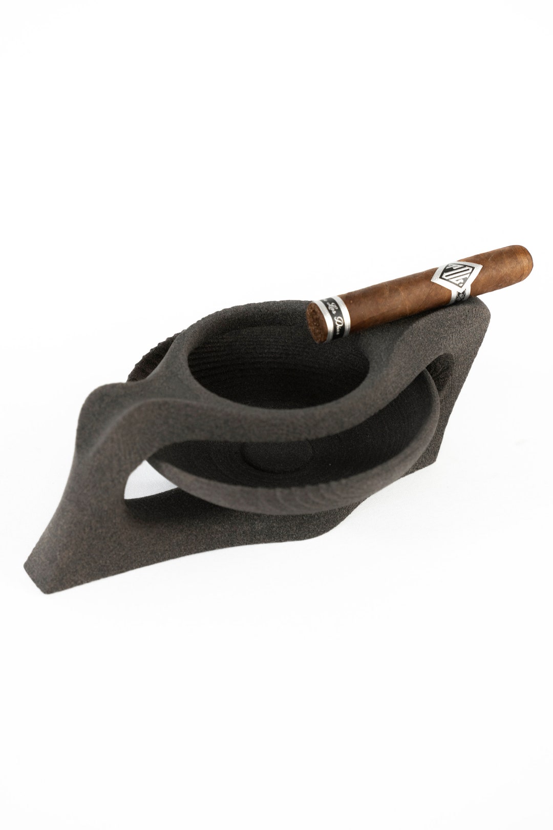 Quartz Sand Ashtray Cigarette & Cigar Tray Noir Eclipse - Etsy