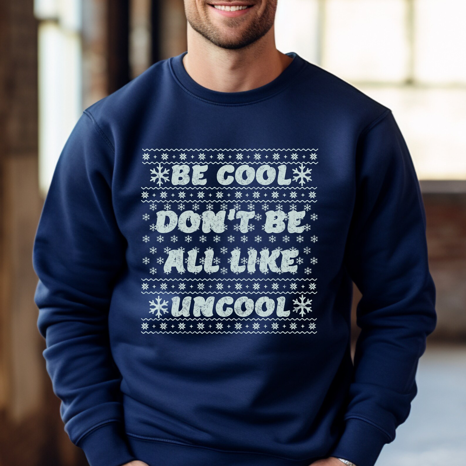 Be Cool Dont Be All Like Uncool Sweatshirt, RHONY Sweatshirt, New York ...