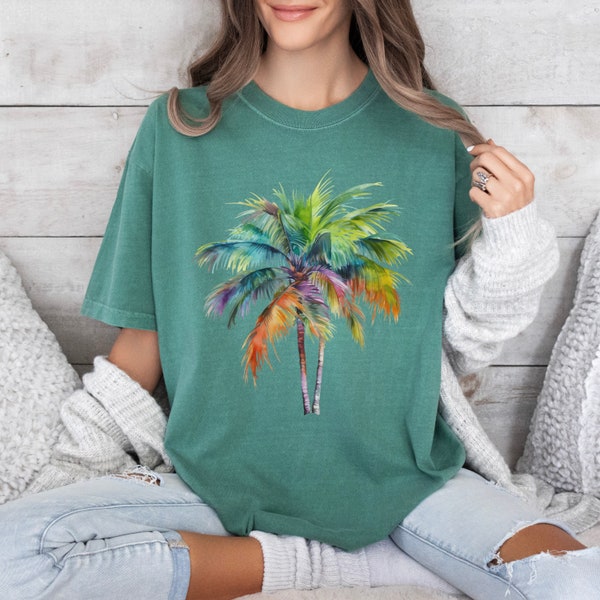 Palm Tree Shirt - Etsy