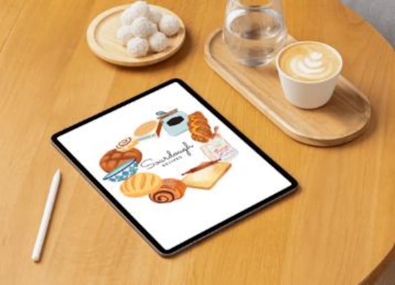 Sourdough Recipe Book Cover Binder Cover Homemade Homemaker ...