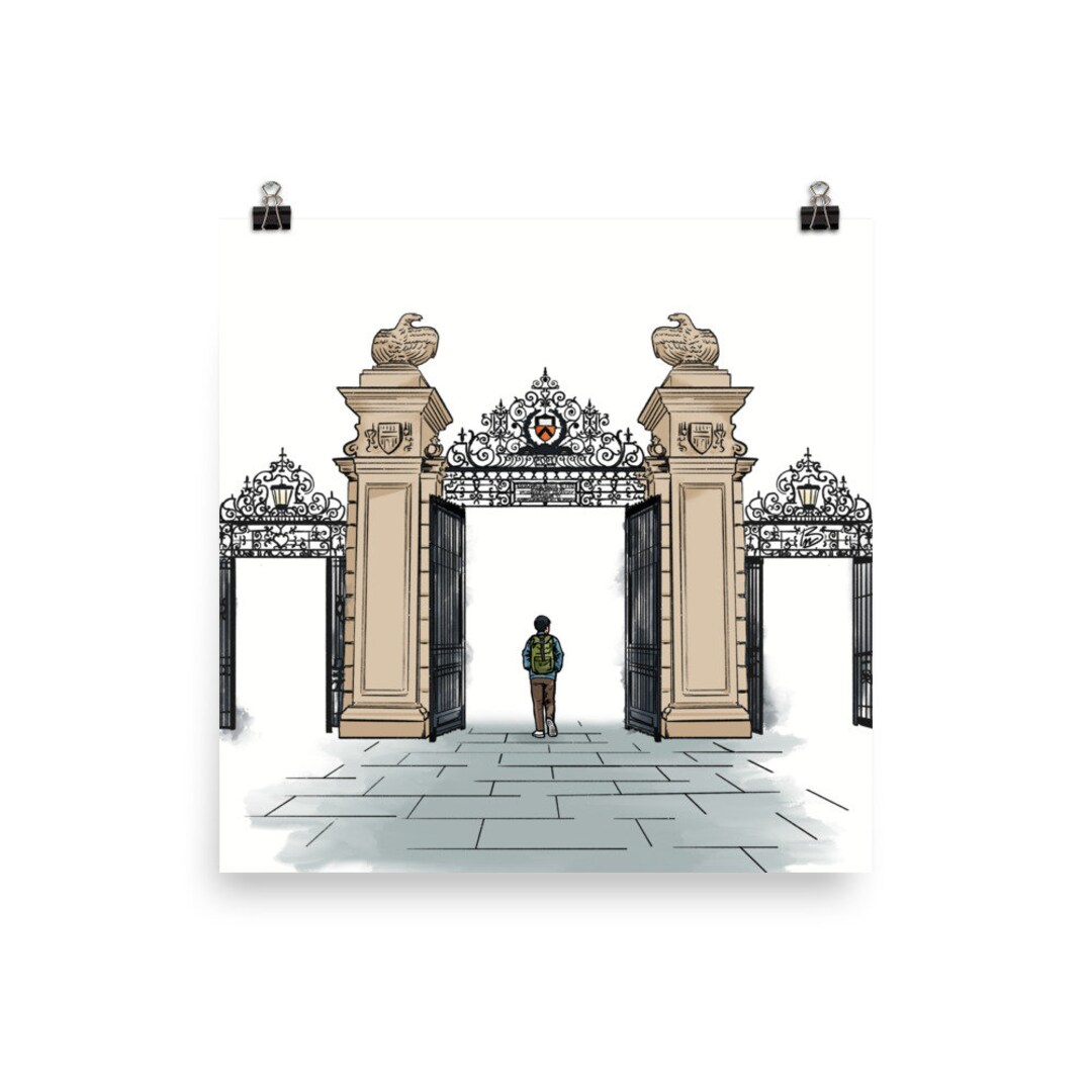 Princeton University Gates - Etsy