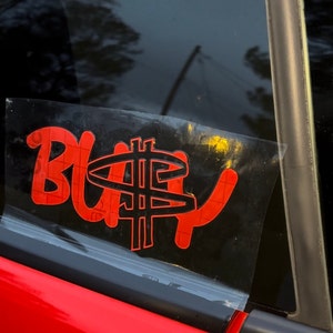 BUSY Decal Sticker Vinyl Decal Many Sizes and Colors Windshield Banner ...