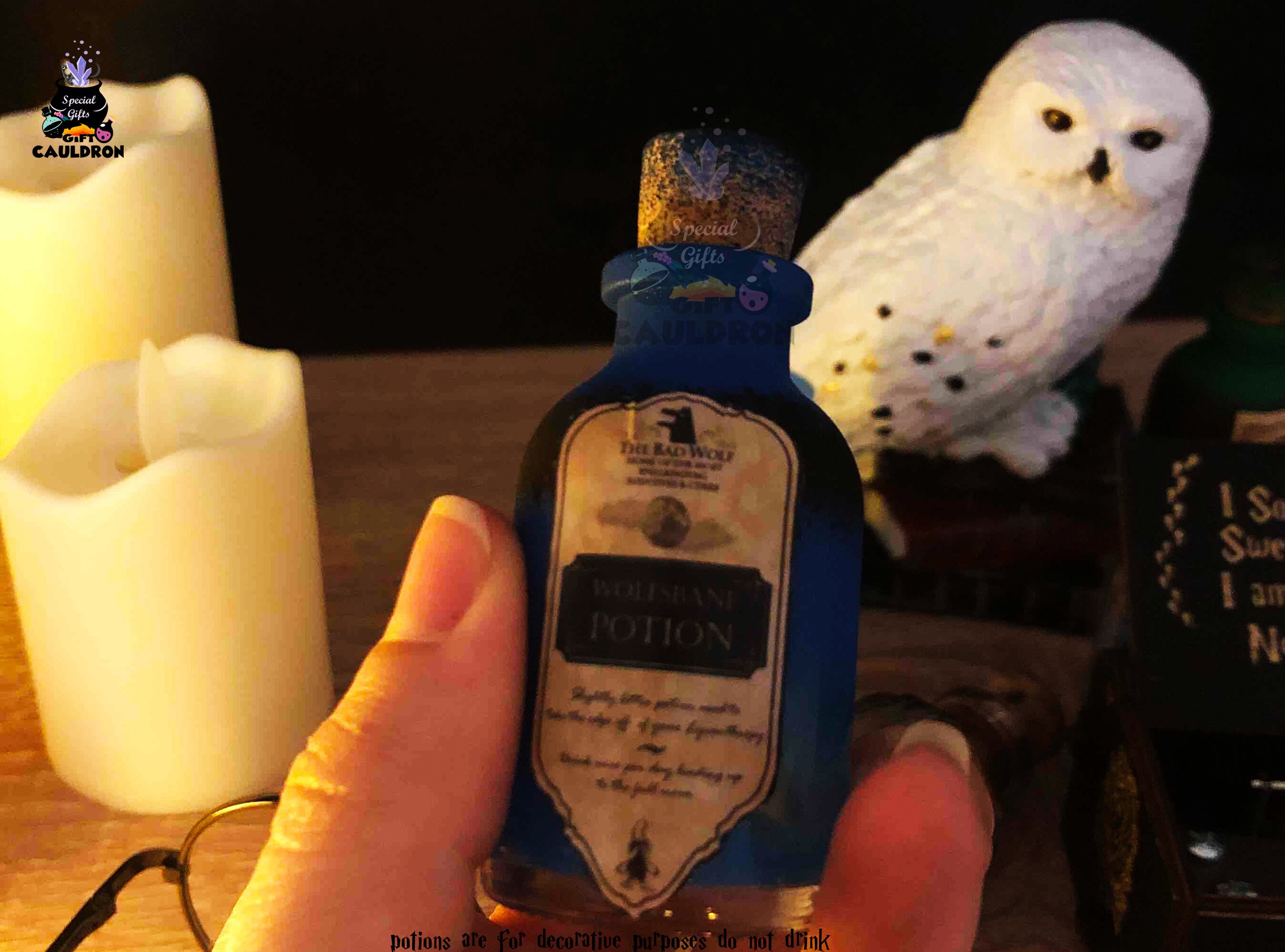 Set of Harry Potter Potions, Severus Snape 6 Pieces Potion Decor ...