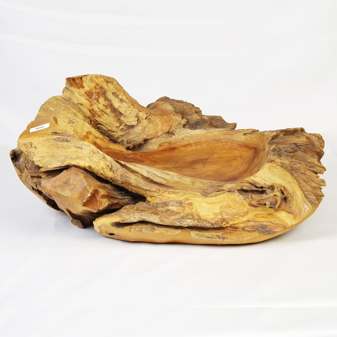 Teak Root Plate - Etsy