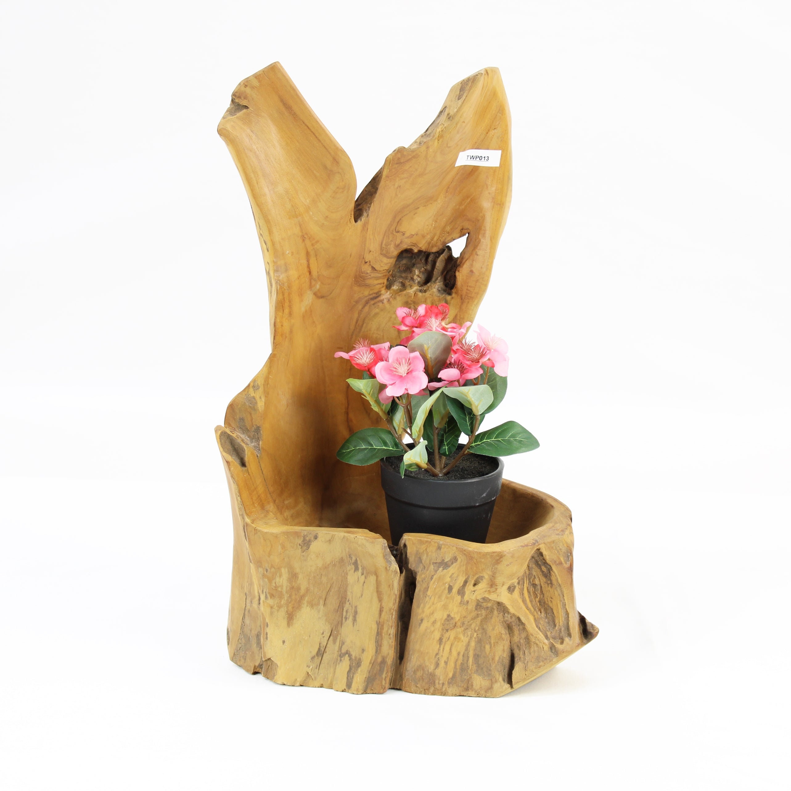 Teak Wood Planter Natural TWP013 - Etsy