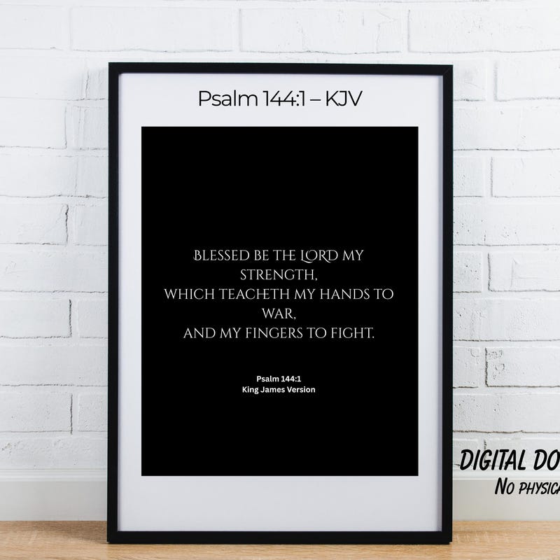 Psalm 144 - Etsy