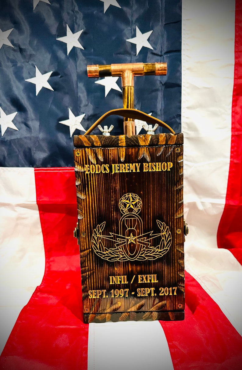 EOD Blasting Machine custom Blaster Box With Built in Decanter - Etsy