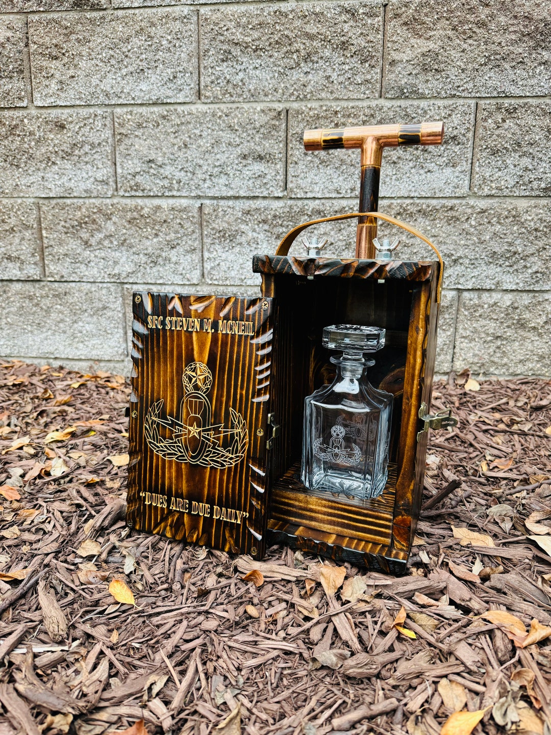 EOD Blasting Machine (custom Blaster Box With Built in Decanter) - Etsy