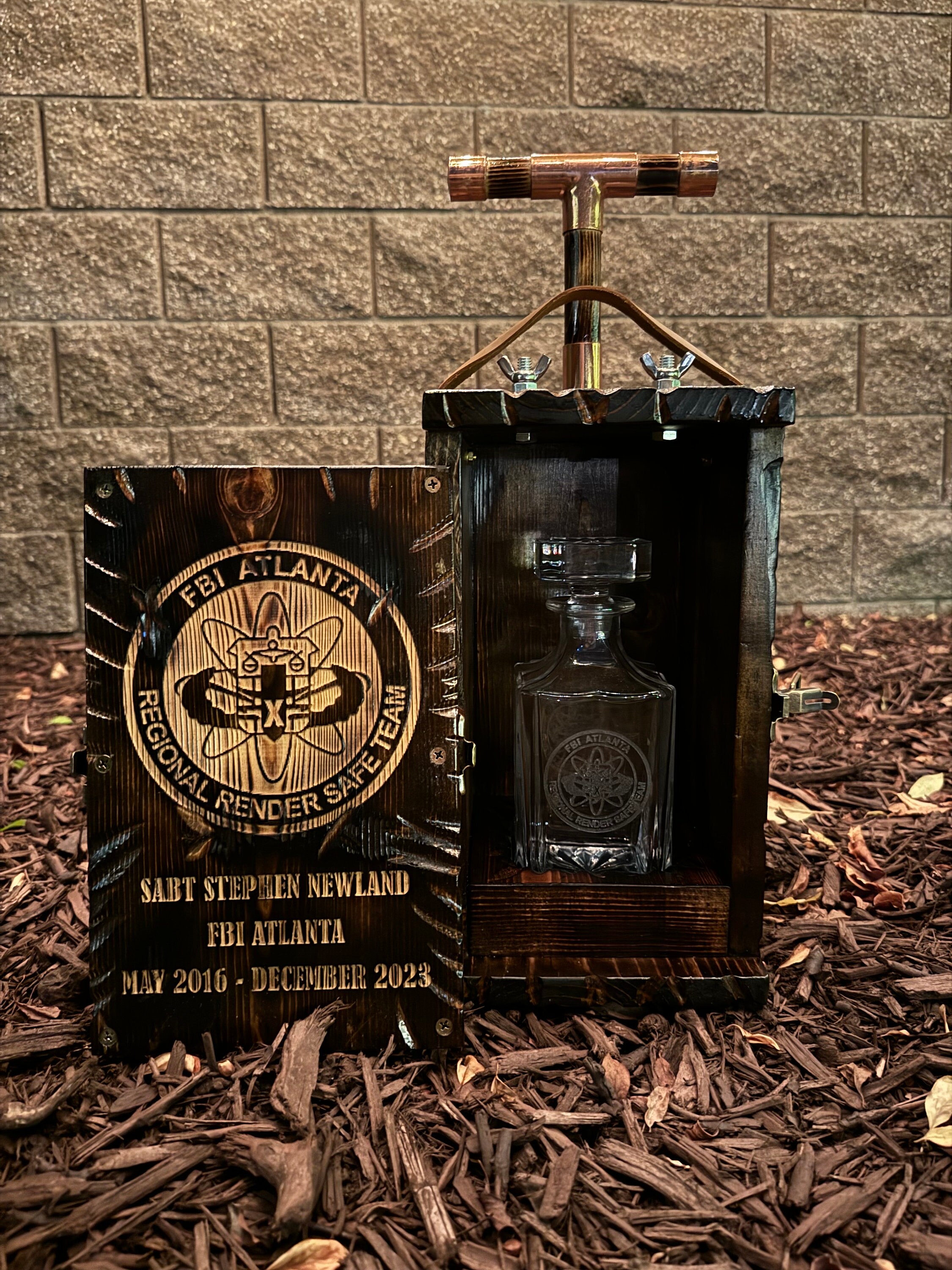 EOD Blasting Machine custom Blaster Box With Built in Decanter - Etsy