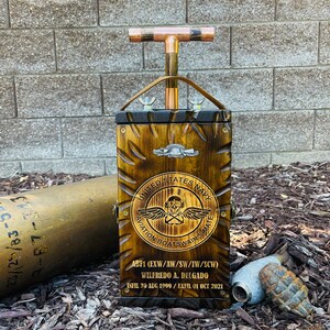 EOD Blasting Machine custom Blaster Box With Built in Decanter - Etsy