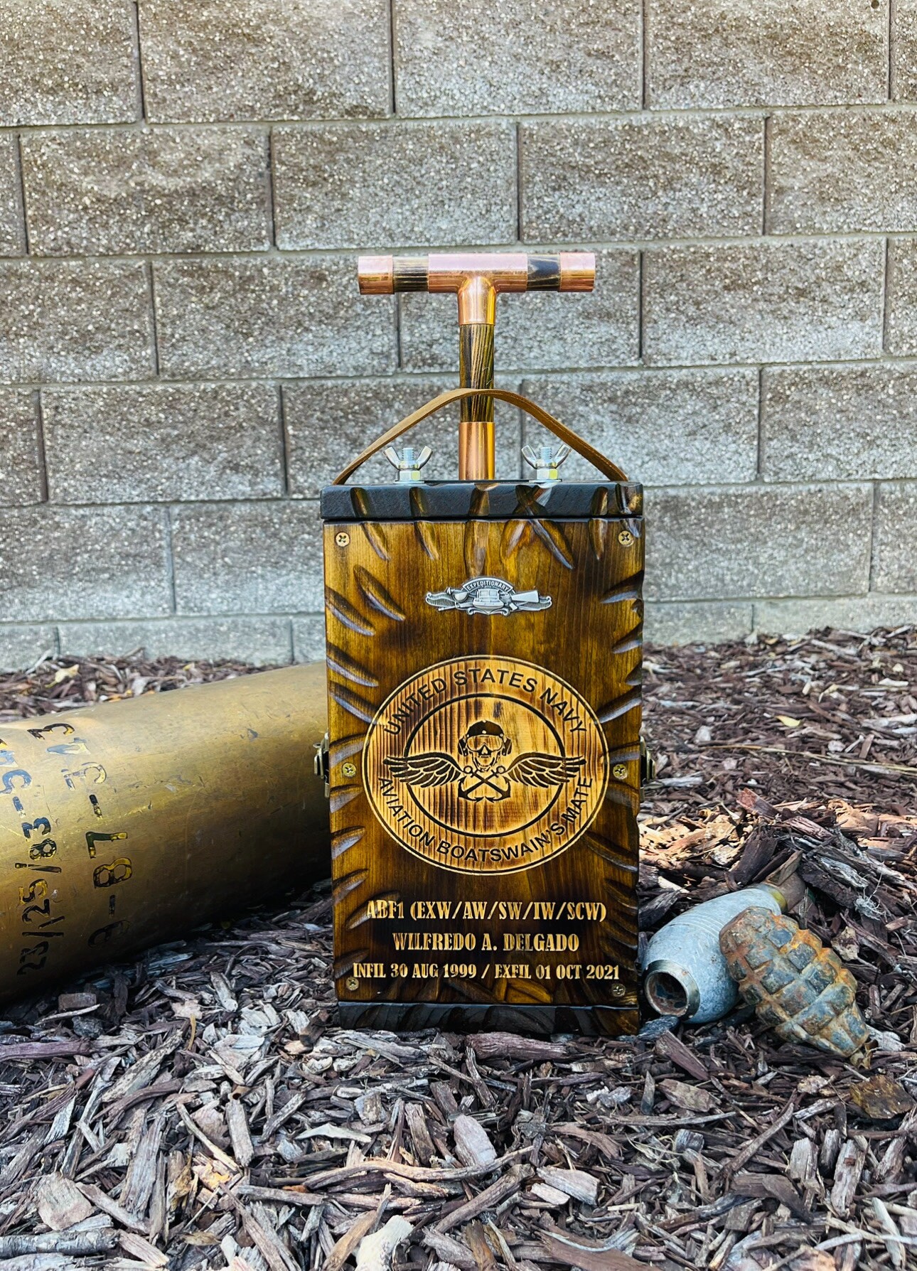 EOD Blasting Machine custom Blaster Box With Built in Decanter - Etsy