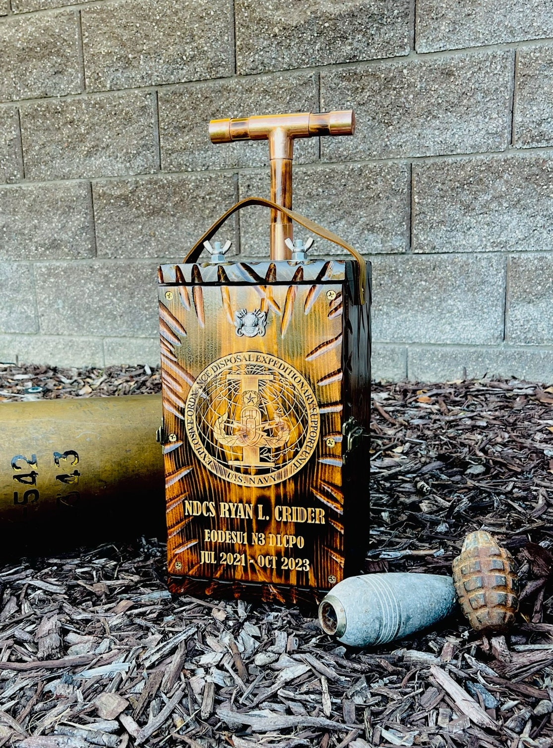 EOD Blasting Machine custom Blaster Box With Built in Decanter - Etsy