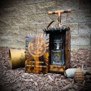 EOD Blasting Machine (custom Blaster Box With Built in Decanter) - Etsy