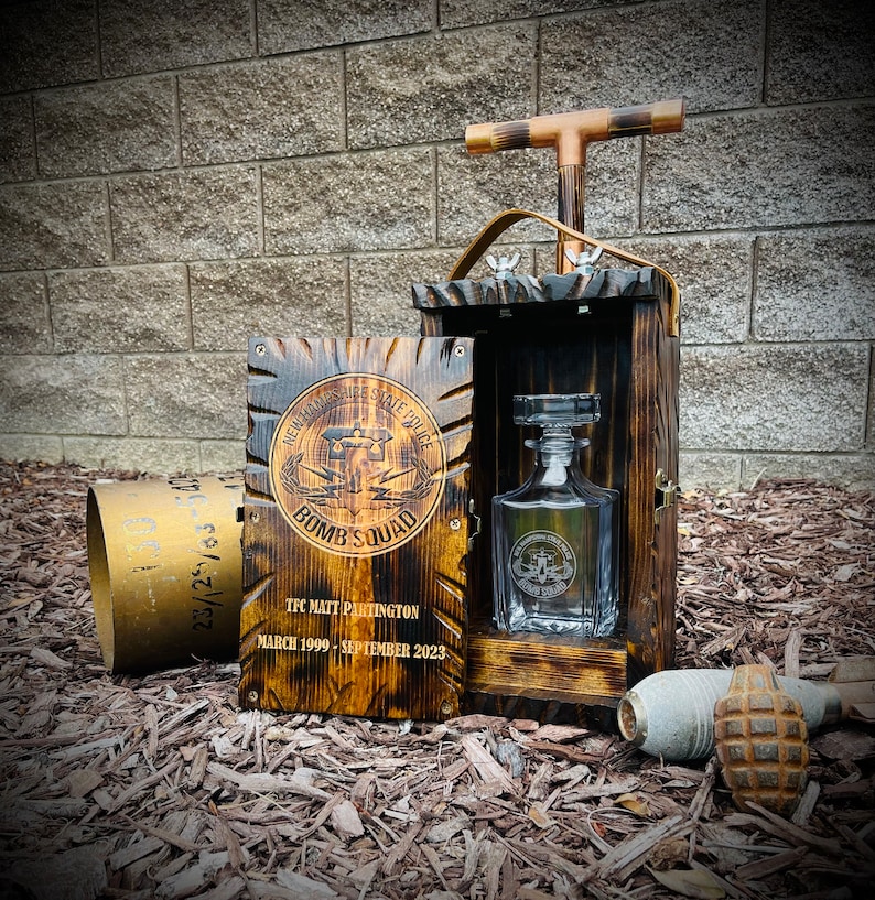 EOD Blasting Machine (custom Blaster Box With Built in Decanter) - Etsy